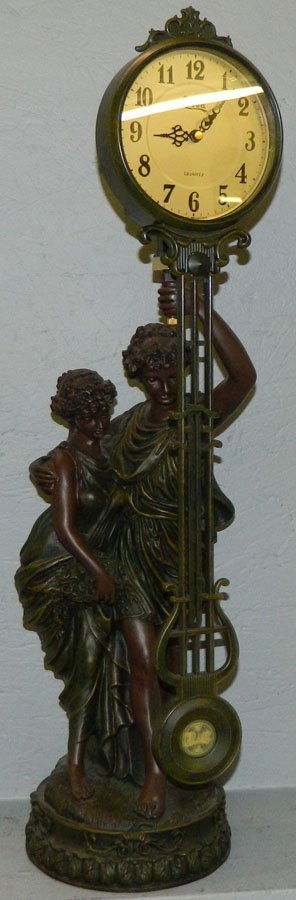 Free swinging repro clock, Crosa. - May 27, 2013 | Langston Auction ...