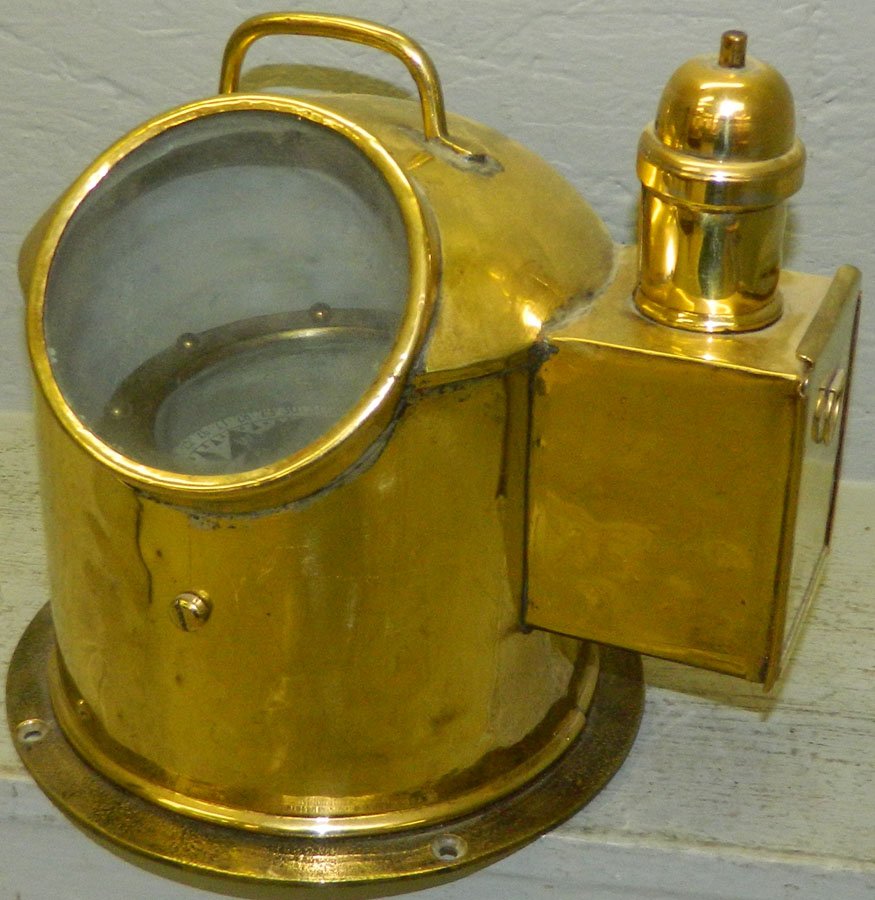Ship's Binnacle. 8 1/2" Diameter.