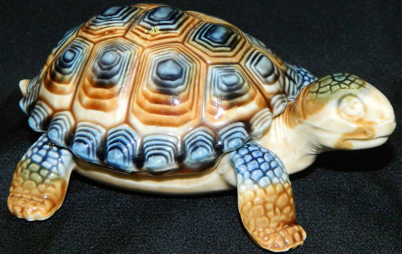 English Wade porcelain turtle. - Sep 01, 2014 | Langston Auction ...