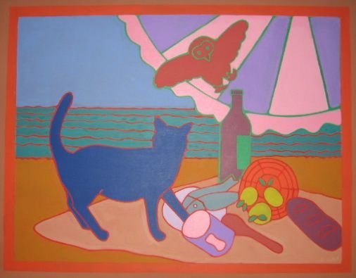 79: Erica Rutherford Acrylic Painting