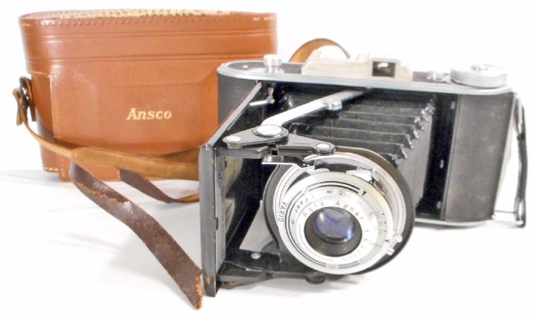VINTAGE GERMANY US ZONE ANSCO CAMERA W/ CASE - Mar 05, 2017 | Pioneer ...