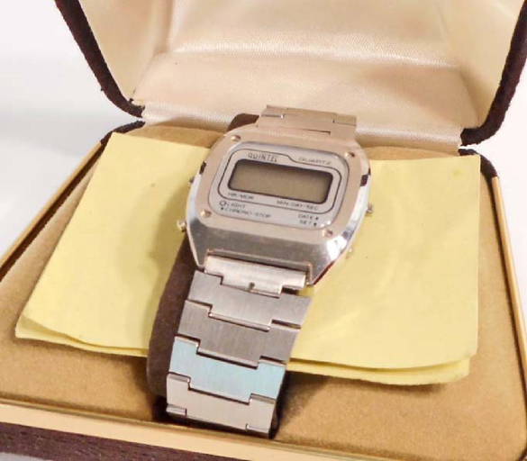 Vintage Quintel Digital Wrist Watch