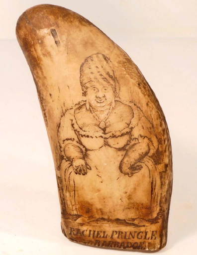 RACHEL PRINGLE OF BARBADOE SCRIMSHAW WHALE TOOTH - - Apr 23, 2017 ...