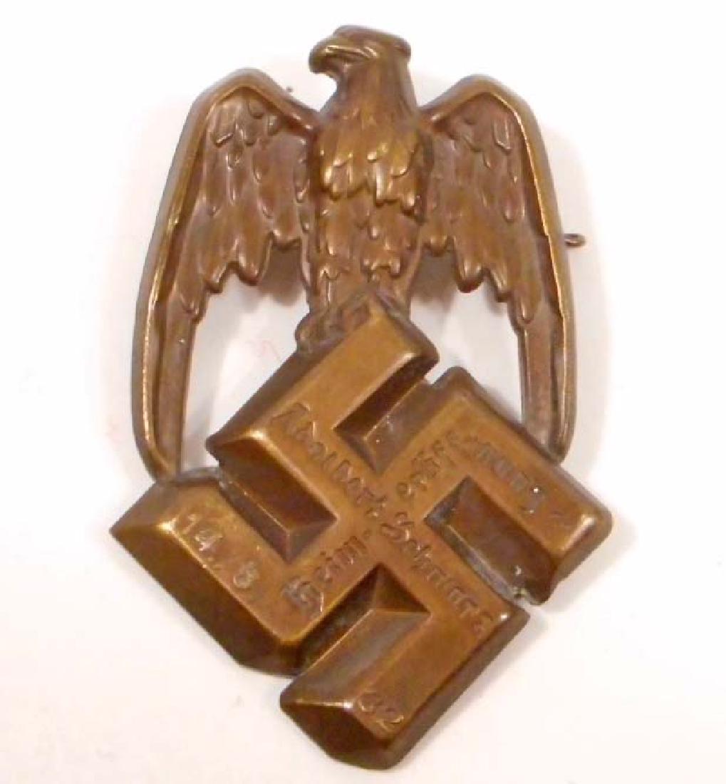 German Nazi Eagle W/ Swastika Badge