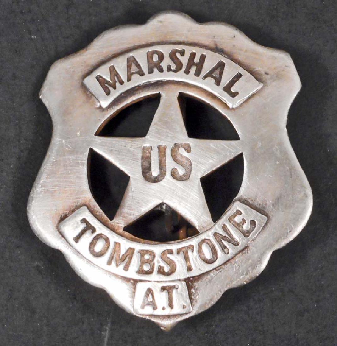 ARIZONA TERRITORY TOMBSTONE US MARSHAL BADGE - Aug 20, 2017 | Pioneer ...