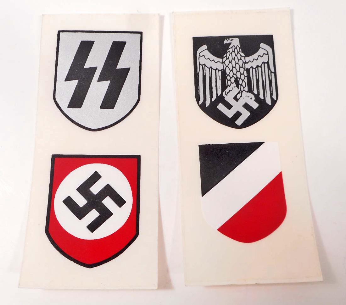 Waffen Ss Helmet Decals