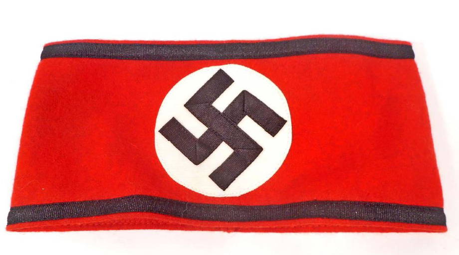 German Nazi Waffen Ss Swastika Arm Band