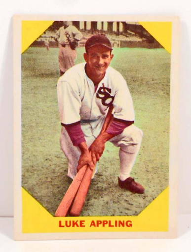 1960 Fleer Luke Appling No. 27 Baseball Greats Card