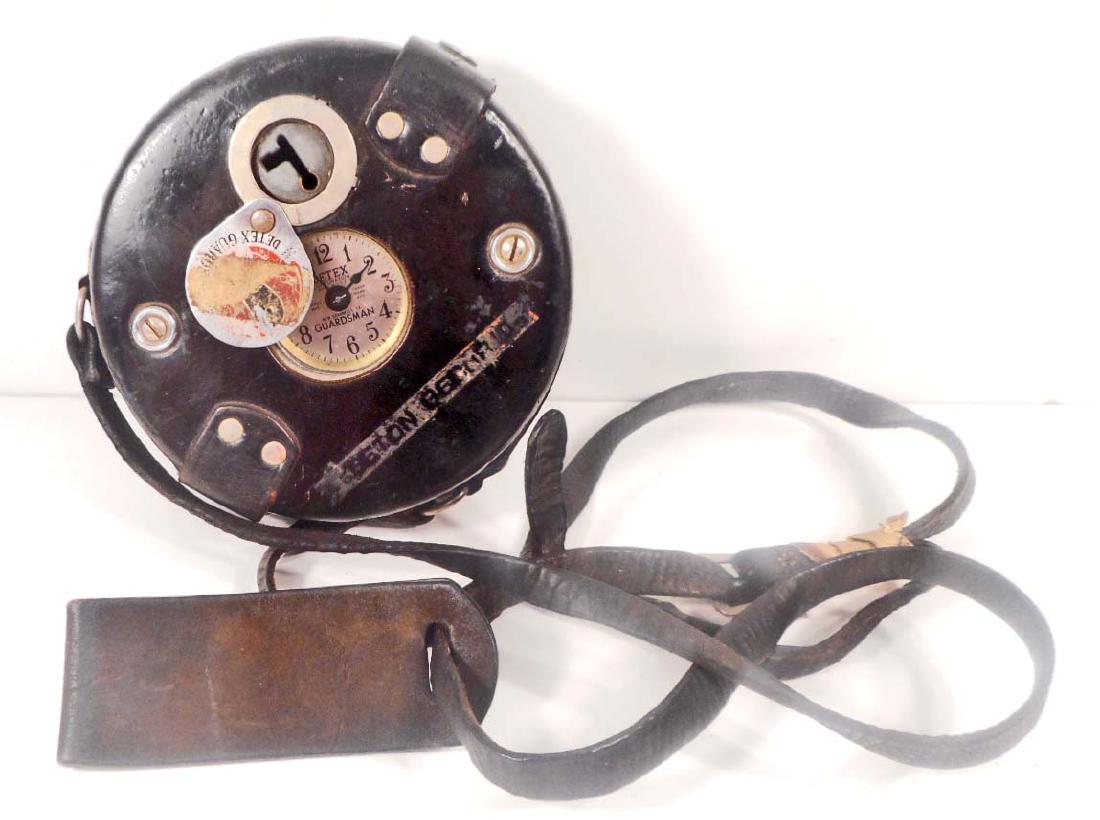 VINTAGE DETEX GUARDSMAN WATCHMANS TIME CLOCK IN