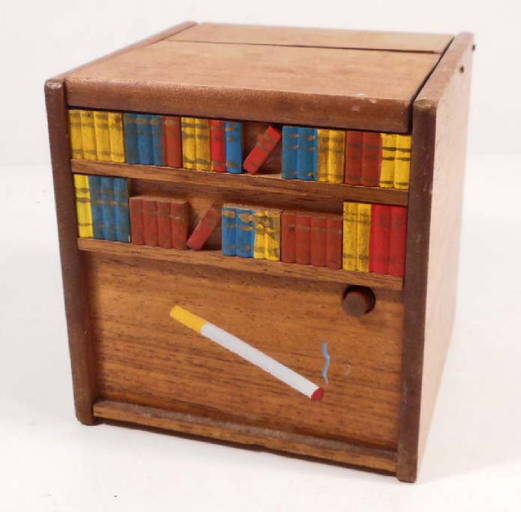 VINTAGE WOODEN MUSICAL CIGARETTE BOX DISPENSER - Jul 08, 2018 | Pioneer ...