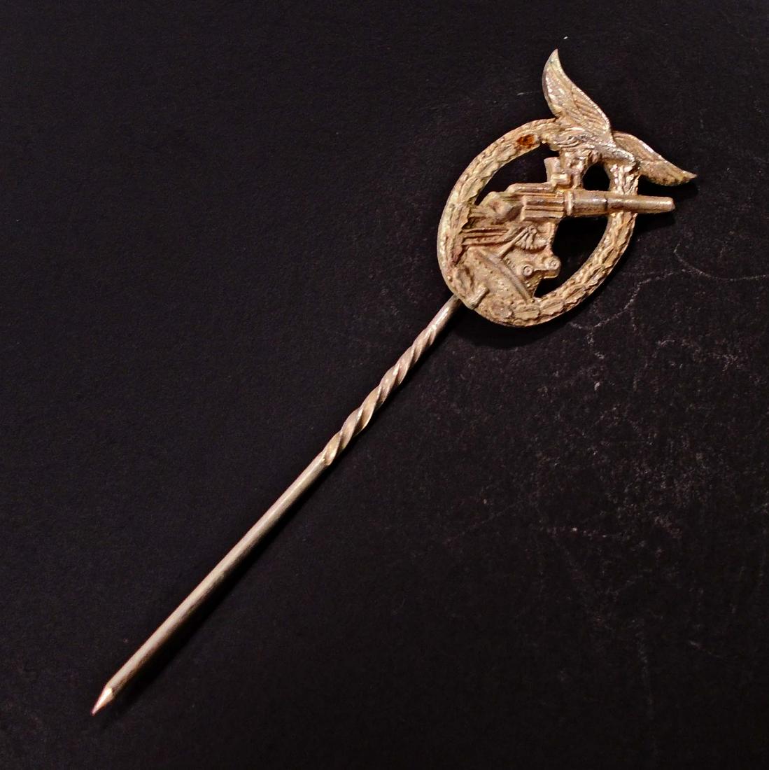 GERMAN NAZI LUFTWAFFE FLAK ARTILLERY BADGE STICK PIN - Aug 04, 2019 ...