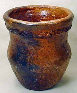 Navajo Native American Indian Pitch Pottery Jar