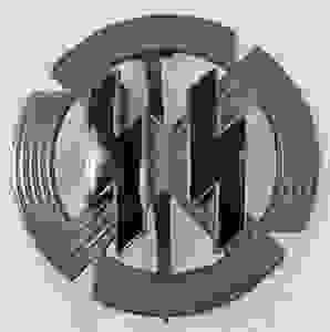 German Nazi Waffen Ss Badge