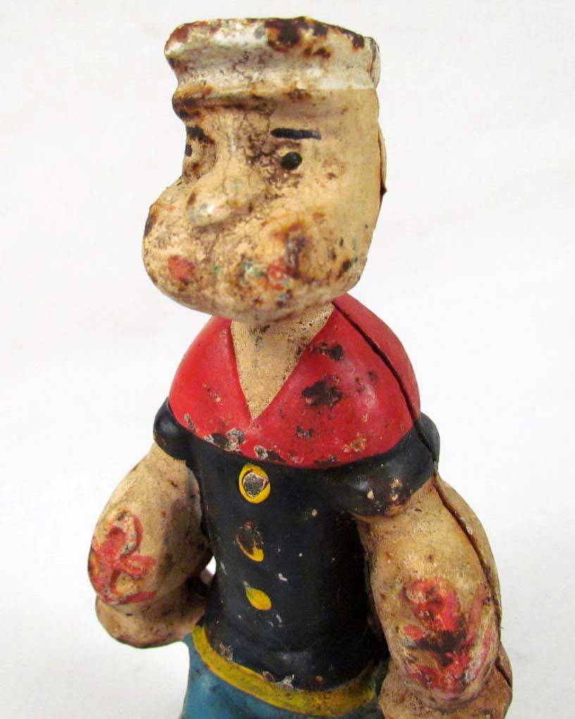 VINTAGE POPEYE THE SAILOR CAST IRON DIME BANK - May 29, 2011 | Pioneer ...
