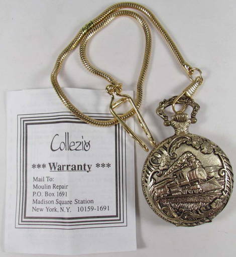 Collezio Train Pocket Watch