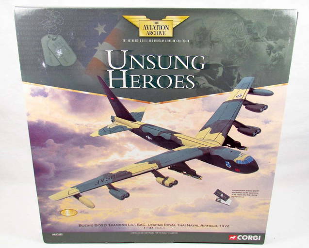 Corgi Boeing B 52d Diamond Lil Die Cast Model Plane