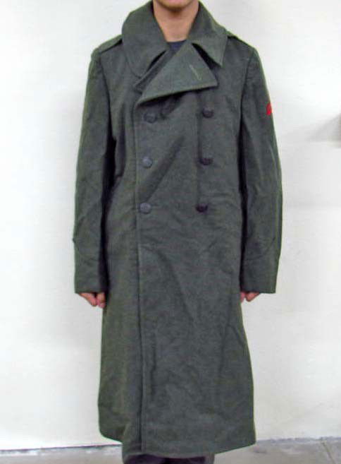 640: USMC MARINE CORPS EM WOOL OVERCOAT