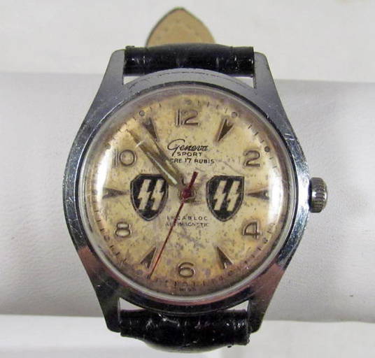 Rare German Nazi Ss Wrist Watch