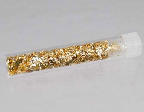 9078 Vial Of 24k Gold Flakes