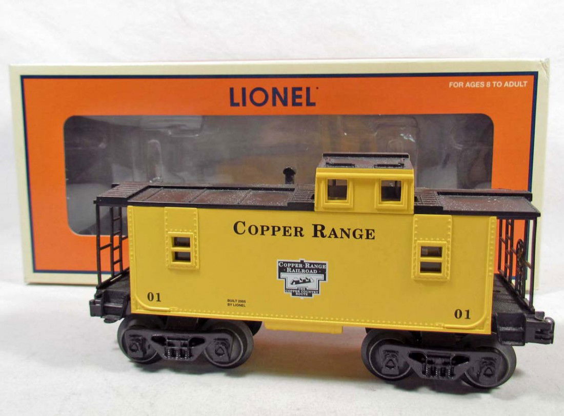 Lionel Copper Range Caboose Train In Original Box