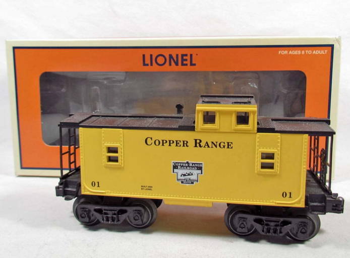 Lionel Copper Range Caboose Train In Original Box