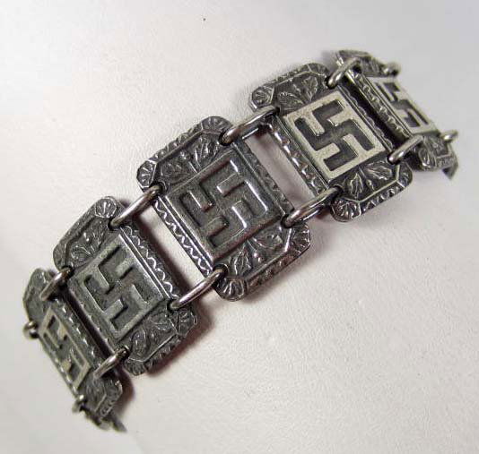 German Nazi Swastika Bracelet