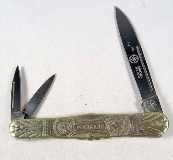 2587 German Nazi Replica Pocket Knife