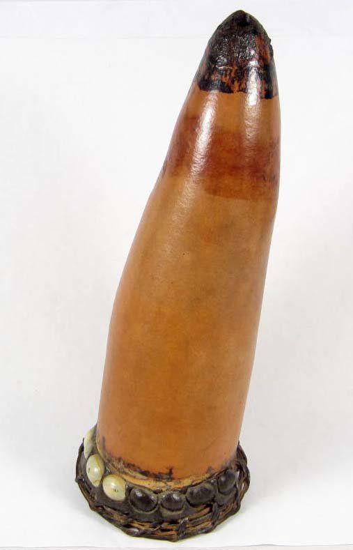 126: KOTEKA / PENIS GOURD/SHEATH FROM PAPUA NEW GUINEA