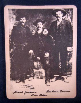 278: OUTLAW SAM BASS GANG PHOTO PRINT