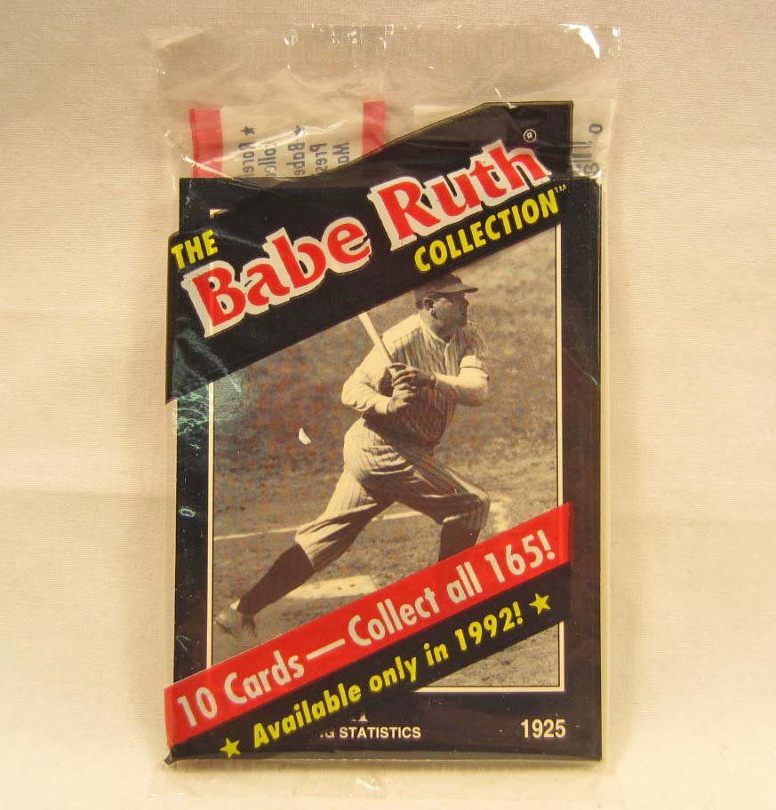 2627 1992 The Babe Ruth Collection Unopened 10 Baseba