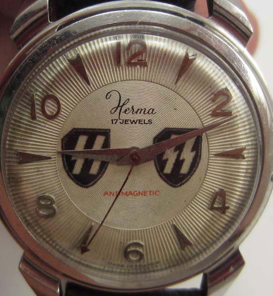 GERMAN NAZI SS WRIST WATCH