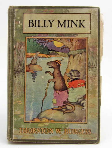 1924 "billy Mink" Hardcover Book