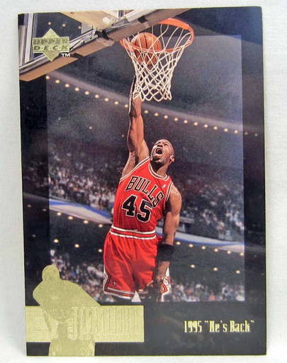 3654 1995 Ud Michael Jordan Michael Jordan Coll.