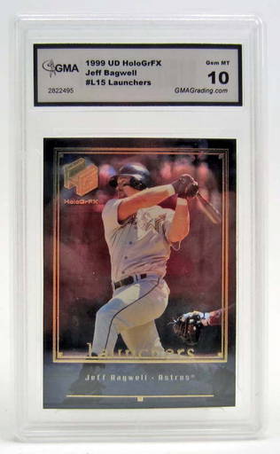 5965 1999 Ud Hologrfx Jeff Bagwell #l15 Baseball Card