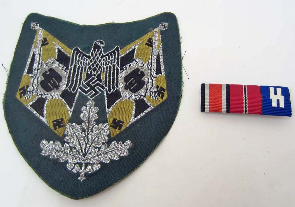 GERMAN NAZI WAFFEN SS RIBBON BAR