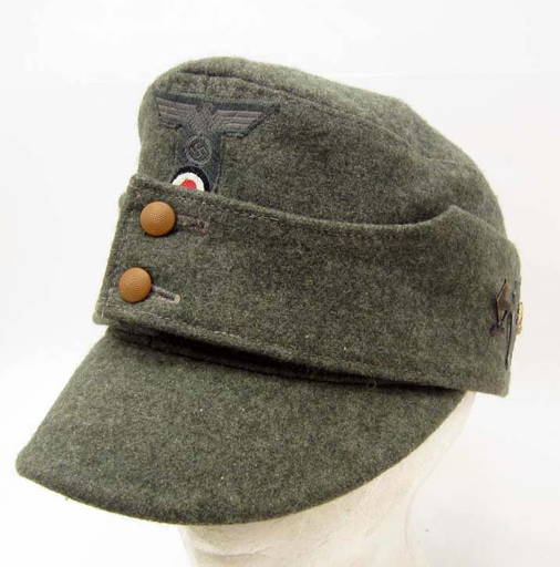German Nazi Army Mountain Troops Em M 43 Combat Cap