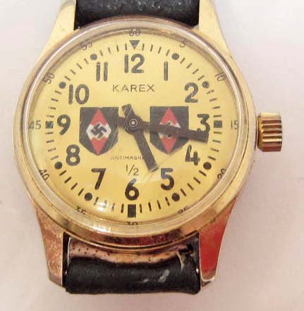 GERMAN NAZI HITLER YOUTH WRIST WATCH