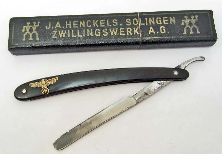 GERMAN NAZI STRAIGHT RAZOR W/ CASE - Oct 27, 2013 | Pioneer Auction ...