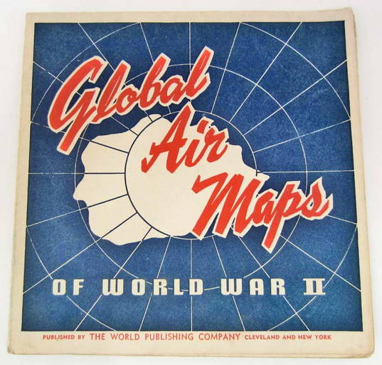 Vintage Global Air Maps Of Ww2