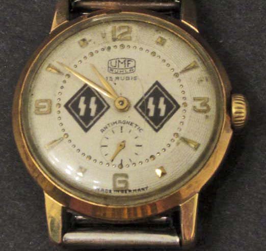 GERMAN NAZI WAFFEN SS WRIST WATCH - Dec 15, 2013 | Pioneer Auction ...