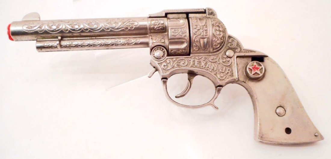 Vintage C. 1950's Hubley Texan Jr Toy Cap Gun