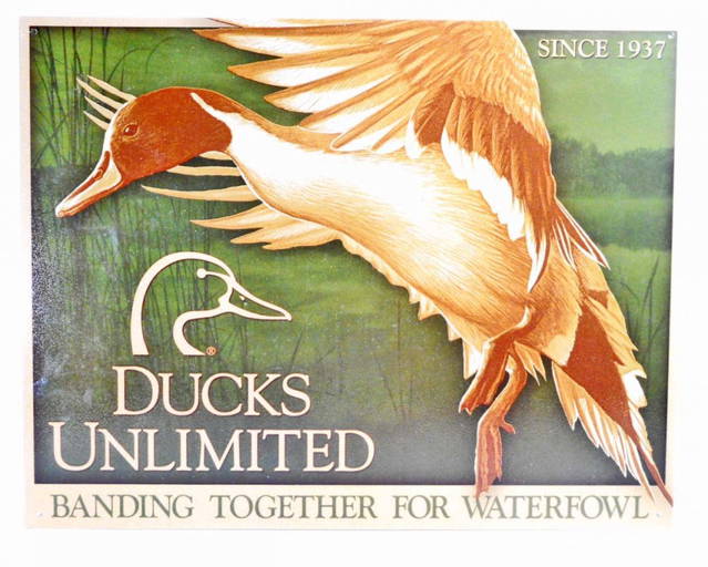 DUCKS UNLIMITED SINCE 1937 METAL ADVERTISING SIGN - - Dec 08, 2016 ...