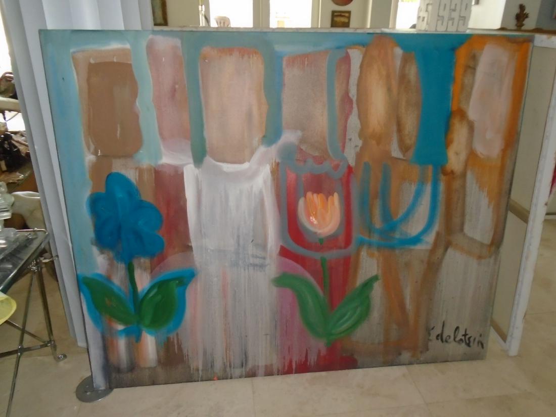 PAUL EDELSTEIN OIL PAINTING