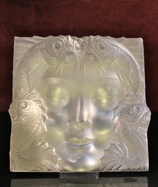 29: Lalique Woman Mask Panel
