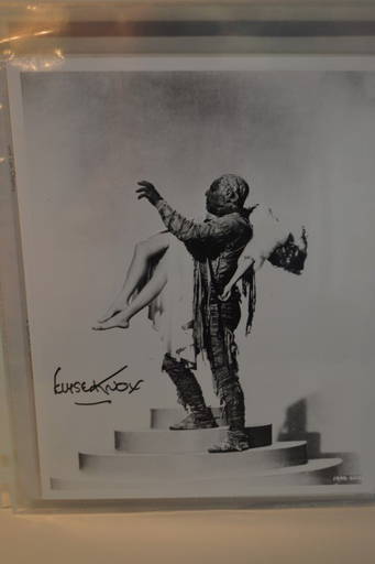 Elyse Knox (the Mummy's Tomb) Hand Signed 8x10