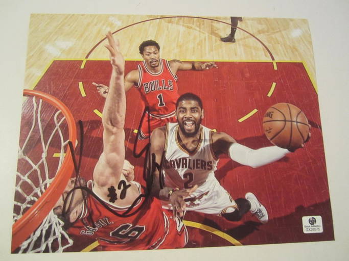 Kyrie Irving Signed Photo