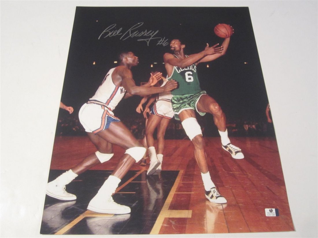 Bill Russell Signed Photo