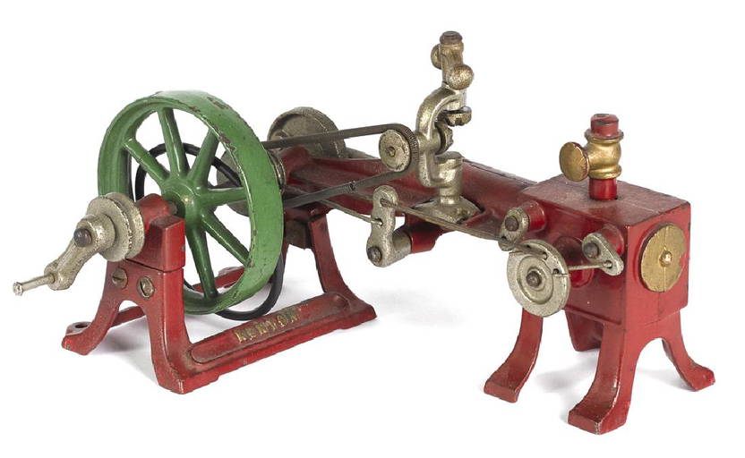 Scarce Kenton Cast Horizontal Hand Crank Engine