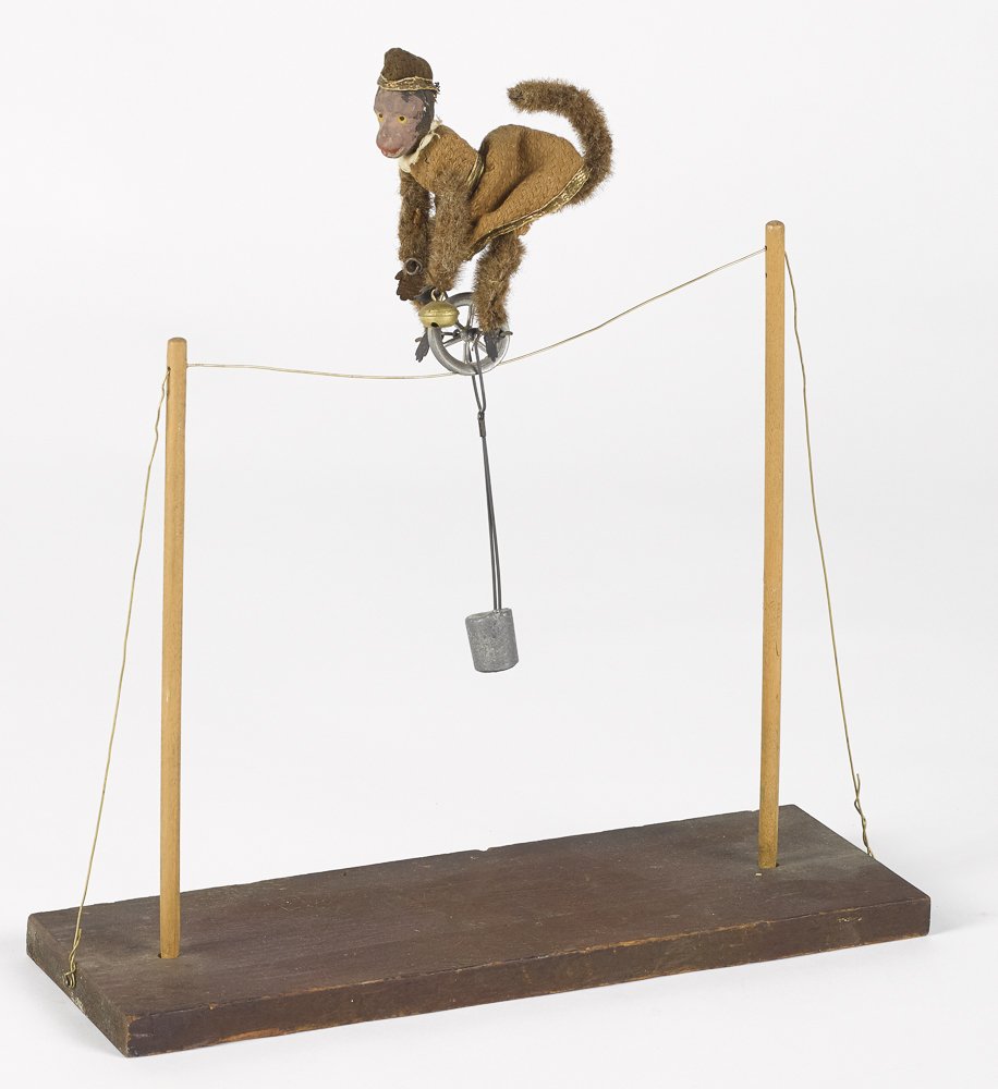 Monkey High Wire Uni Cyclist Balance Toy