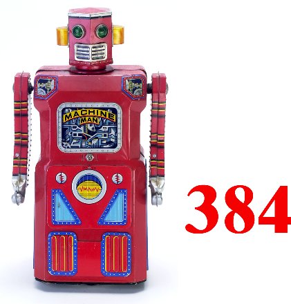 384: Modern Toys Machine Man Robot
